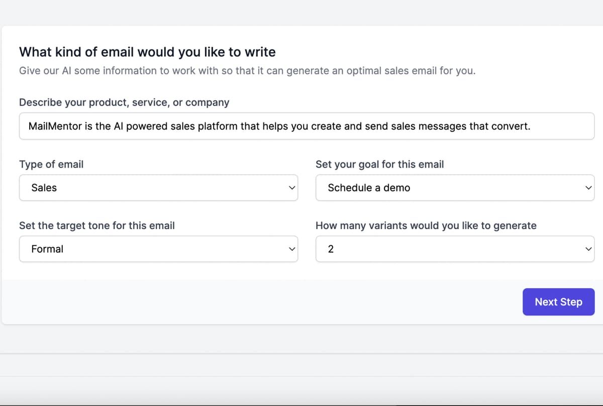 MailMentor - Focus on your craft leave the selling to us